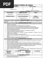 Descriptivo y Perfil de Puesto Inspector de Calidad | PDF ...