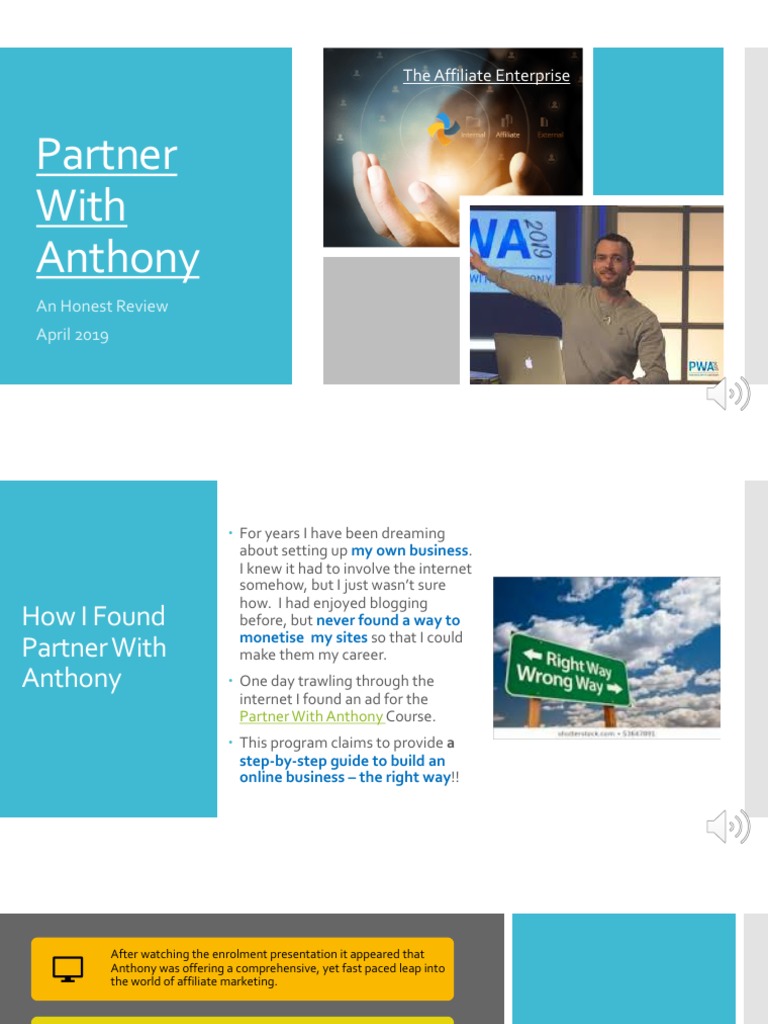 Partner With Anthony Course Review | PDF | Affiliate Marketing | Business