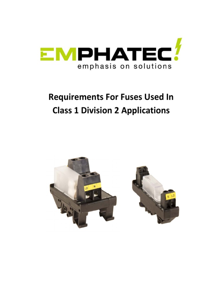 Z Fuse - c1d2 - Fusing (Emphatec Theory) | PDF | Fuse (Electrical) | Electrical Wiring