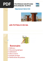 Structure poteau-poutre en béton armé | PDF | Poutre (Structure) | Béton