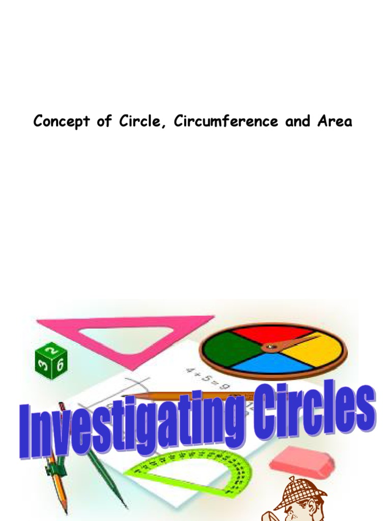 7th G PPT - Concept of Area & Circumference | PDF | Circle | Area