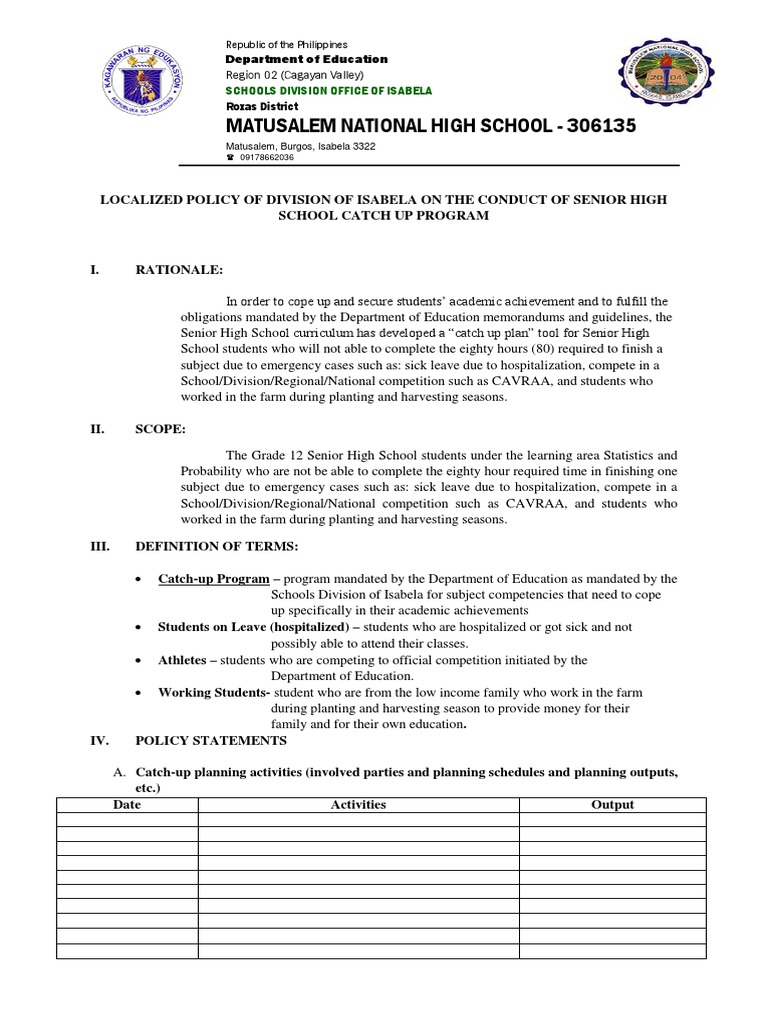 Cplan Matugas | PDF | Learning | Behavior Modification