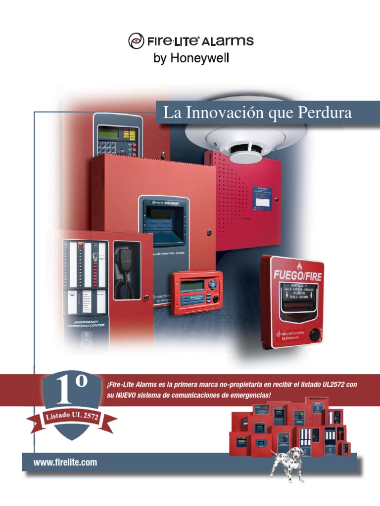 Catalogo Fire Lite | PDF | Diodo emisor de luz | Red de computadoras