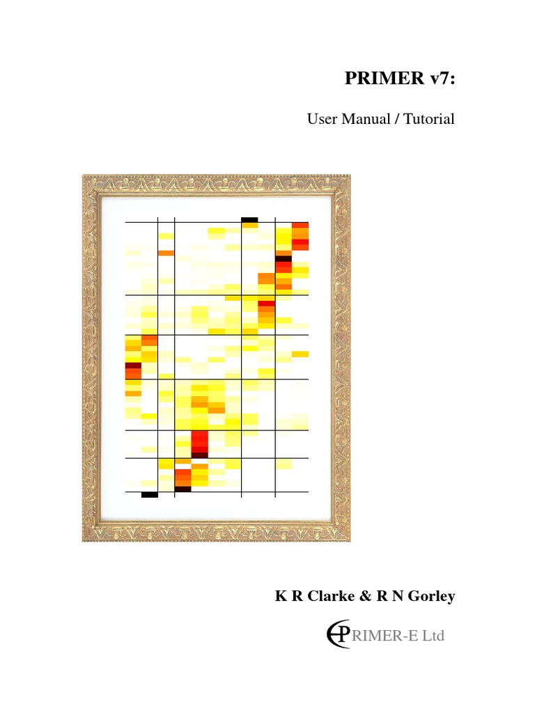 PRIMER7 UsersMethodsmanualv7 PDF | PDF | Principal Component Analysis ...