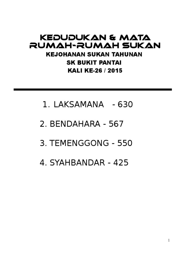 Hadiah (Acara Semasa Sukan) | PDF