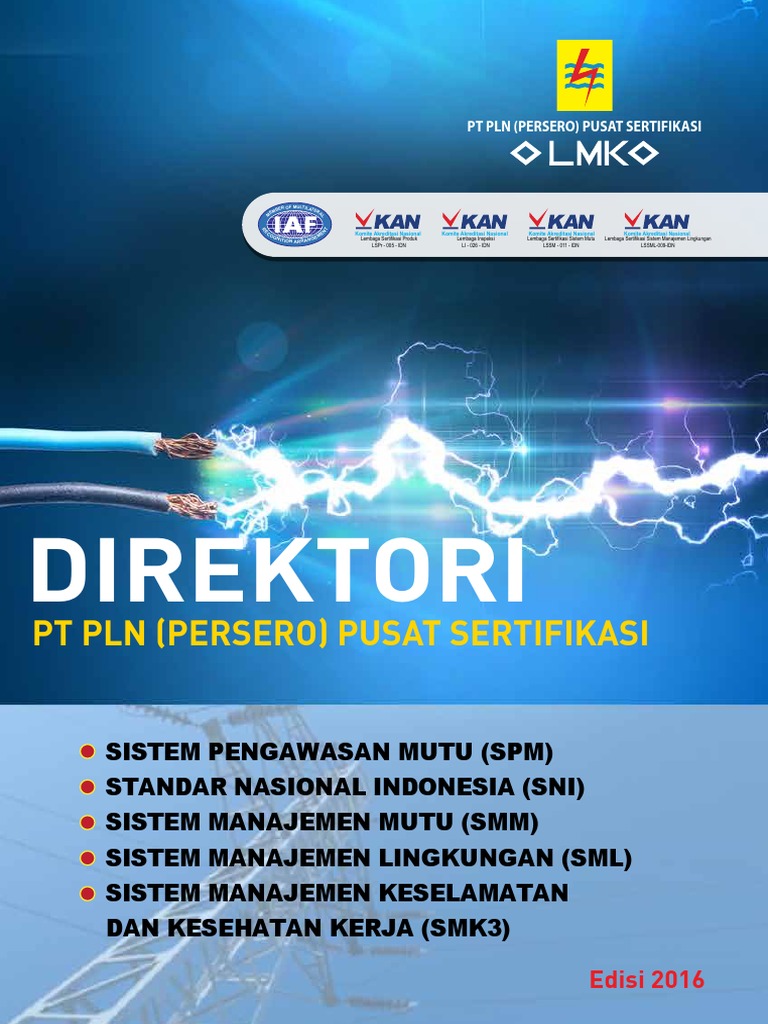 BUKU PLN DIREKTORI - JULI 2016 - REVISI Ok PDF | PDF