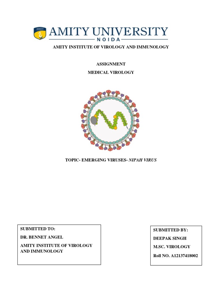 Medical Virology Assignment | PDF | Infection | Virus