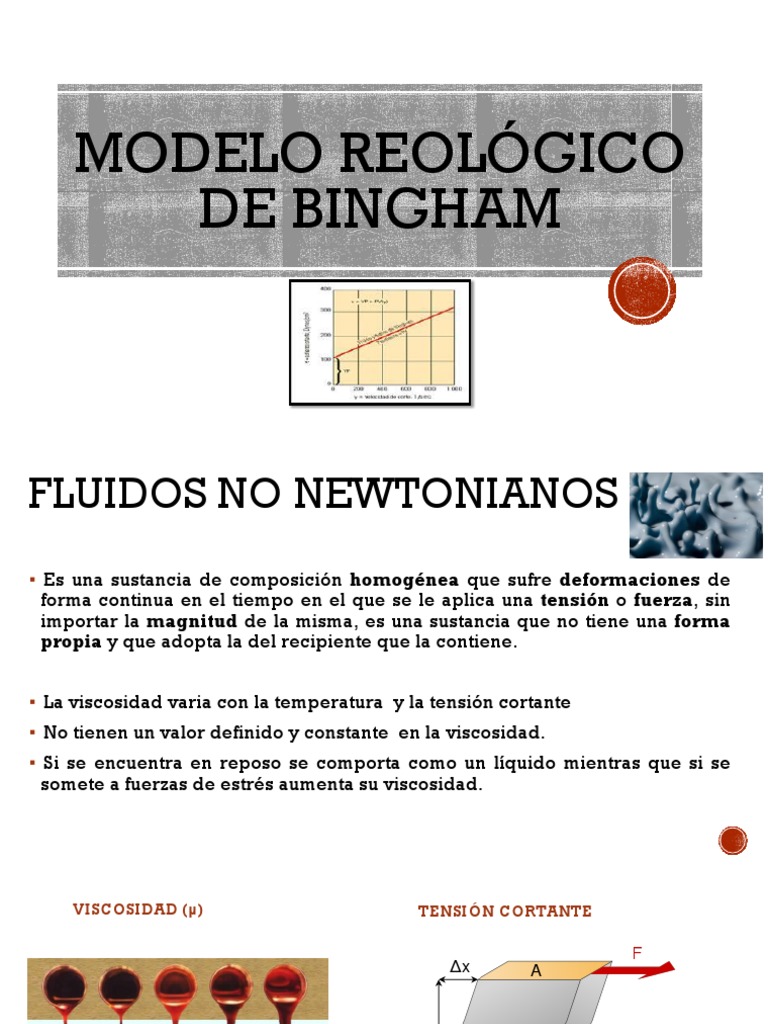 Modelo de Bingham | PDF | Viscosidad | Fluido