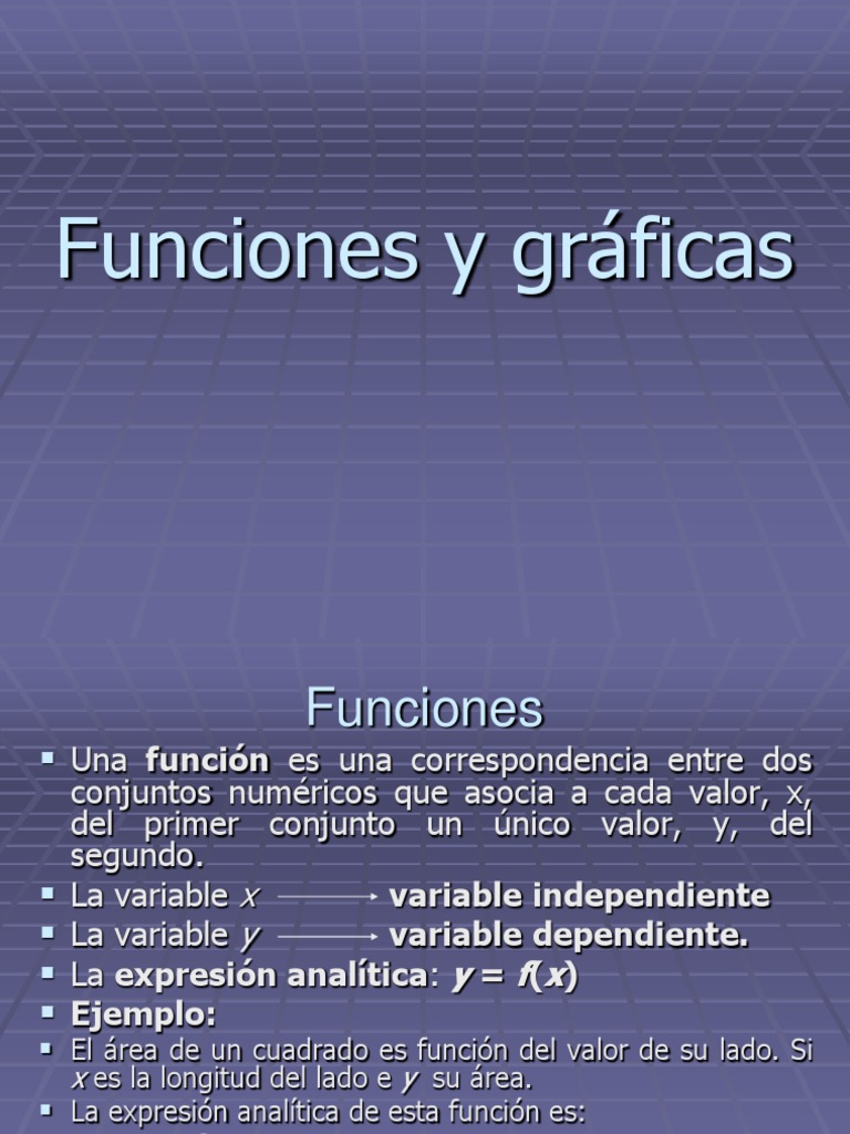 PowerPoint Funciones y Gráficas | PDF | Línea (geometría) | Función ...