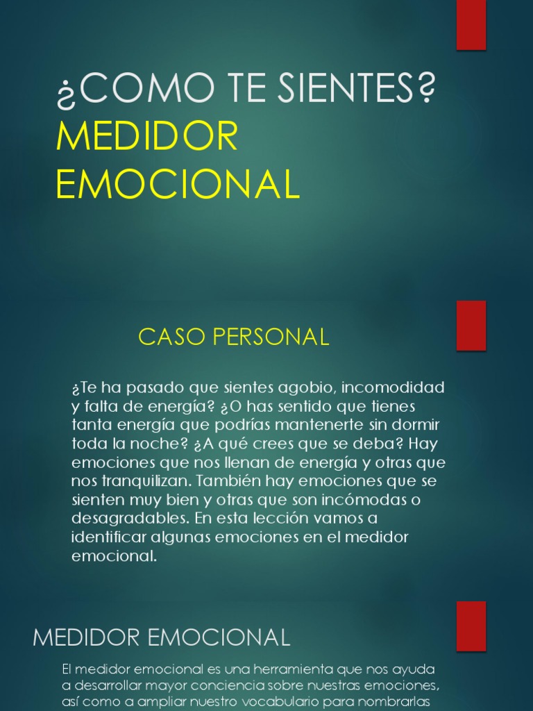 Como Te Sientes | PDF