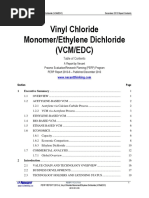 VCM Production | PDF | Polyvinyl Chloride | Chemical Substances