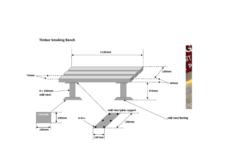 Timber Smoking Bench | PDF