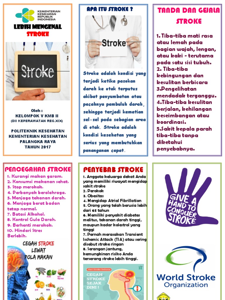 Leaflet Stroke PDF | PDF
