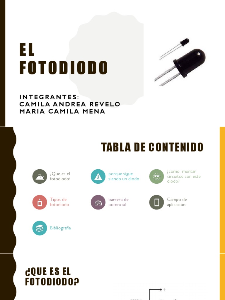 Fotodiodo | PDF | Diodo | Unión PN
