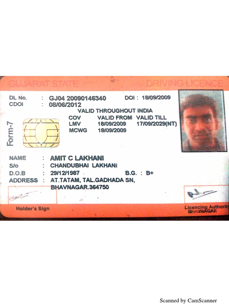 Driving License | PDF