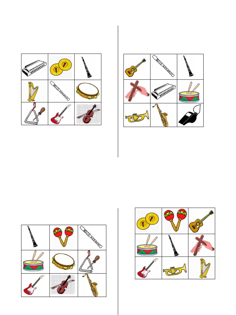 Loteria de Sonidos | PDF