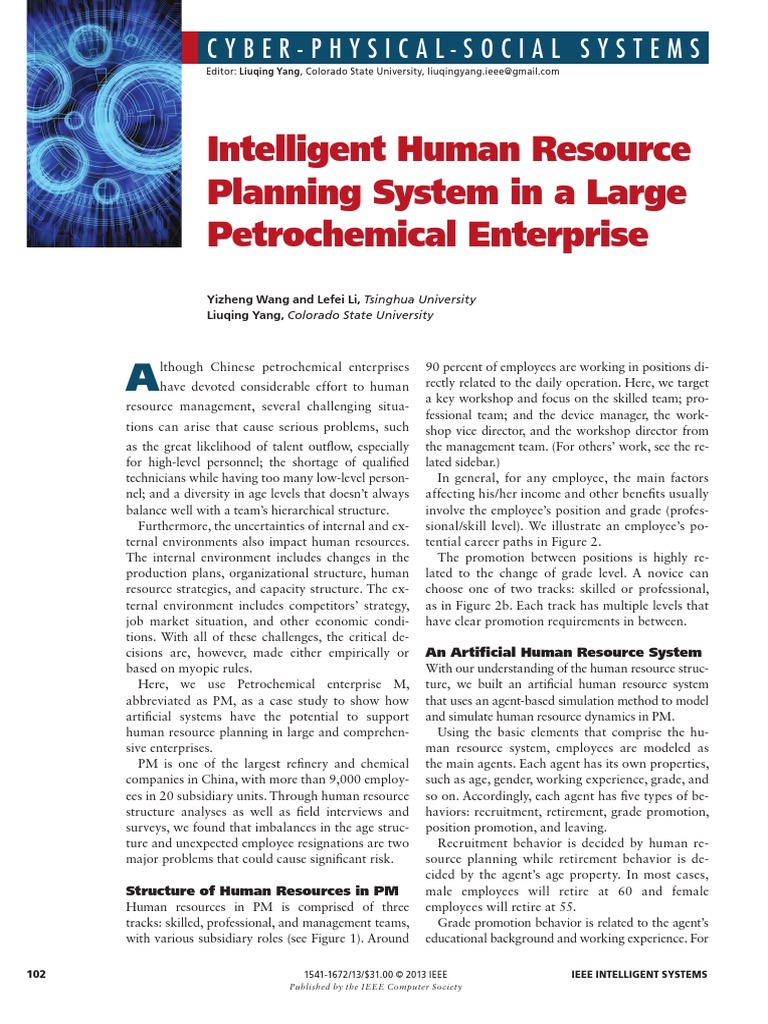 Research Paper of HR | PDF | Human Resources | Simulation