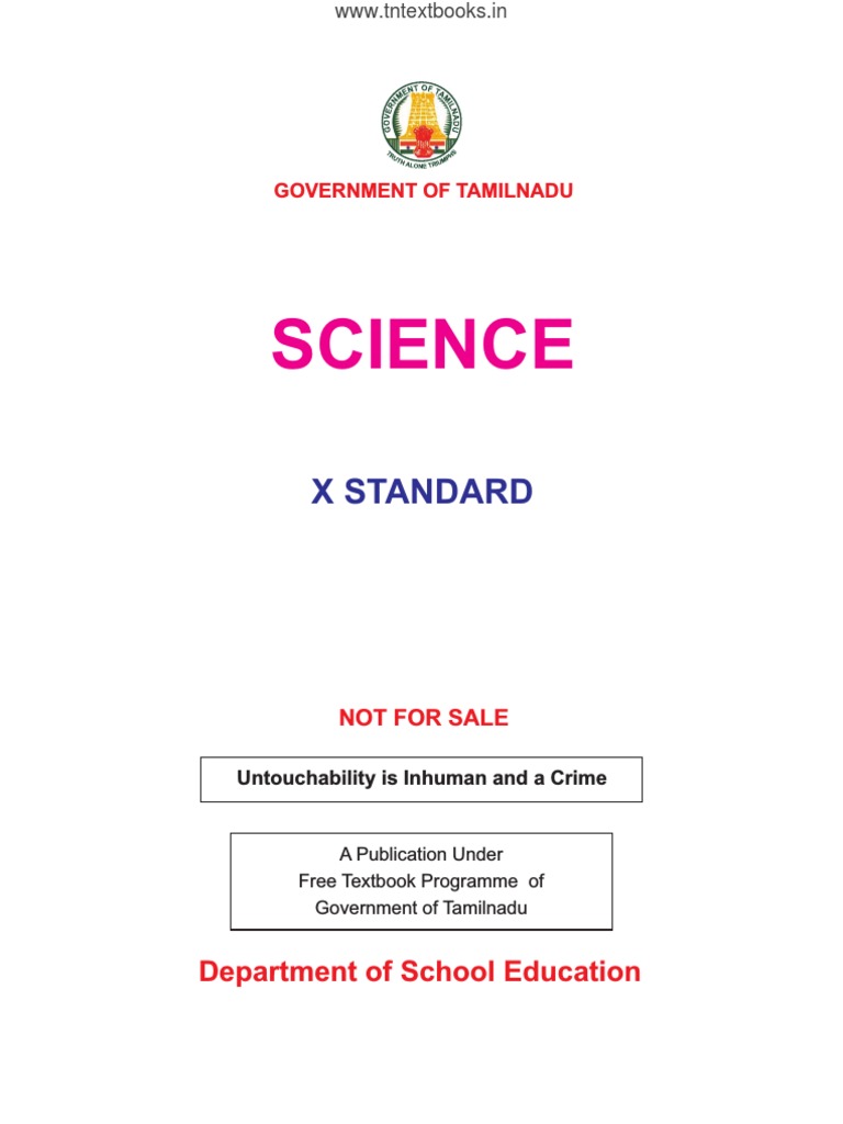 Std10 Science EM PDF | Download Free PDF | Genetics | Biology