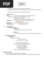 Grade 1 Makabansa Lesson Plan | PDF