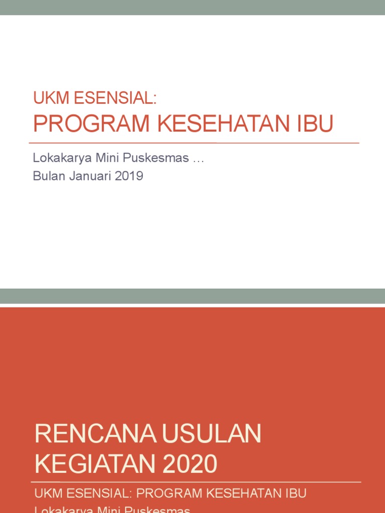 Contoh PPT PJ Program | PDF