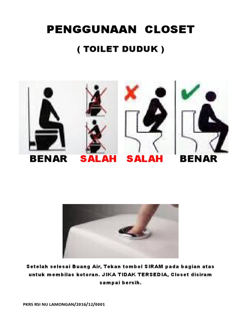 Penggunaan Closet | PDF