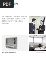 (ED) DMS502B51 (BACnet Gateway) Eng | PDF | Air Conditioning | Thermostat