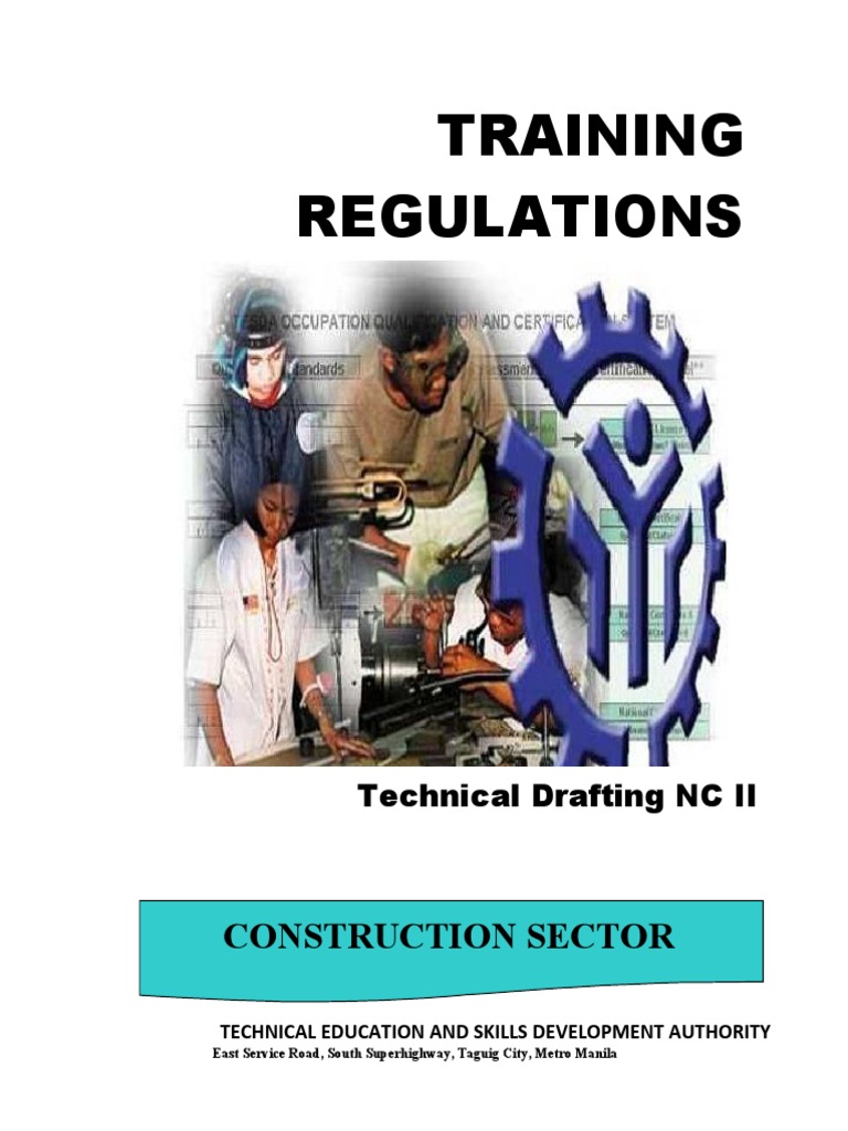 Technical Drafting Training Regulations | PDF | Technical Drawing ...