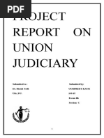 Declaration For Project Report | PDF | Gratitude | Curriculum
