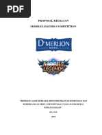 PROPOSAL MOBILE LEGEND Ji | PDF