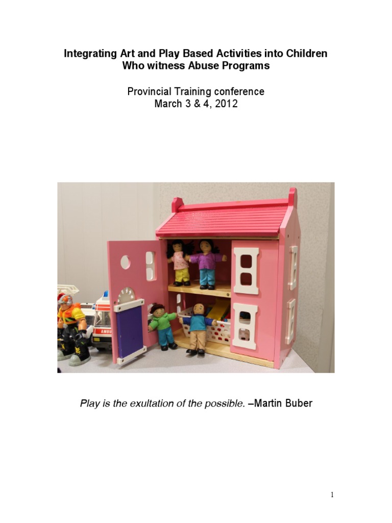 Integrating Art and Play into Children Who Witness Abuse Programs: A ...