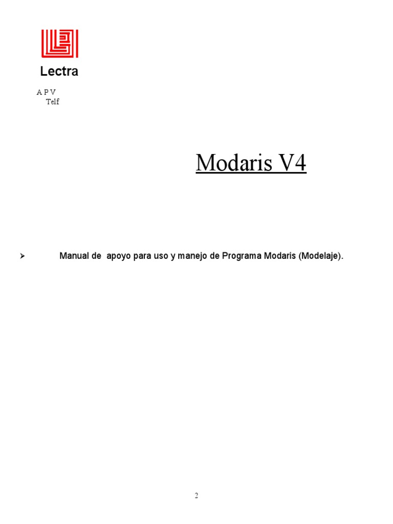 Manual Modaris V4-C1 | PDF | Ventana (informática) | La interacción ...