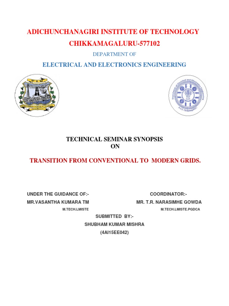 Tech Seminar | PDF | Distributed Generation | Electrical Grid