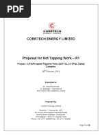 36” Stopple Installation Procedure | PDF | Tap (Valve) | Valve