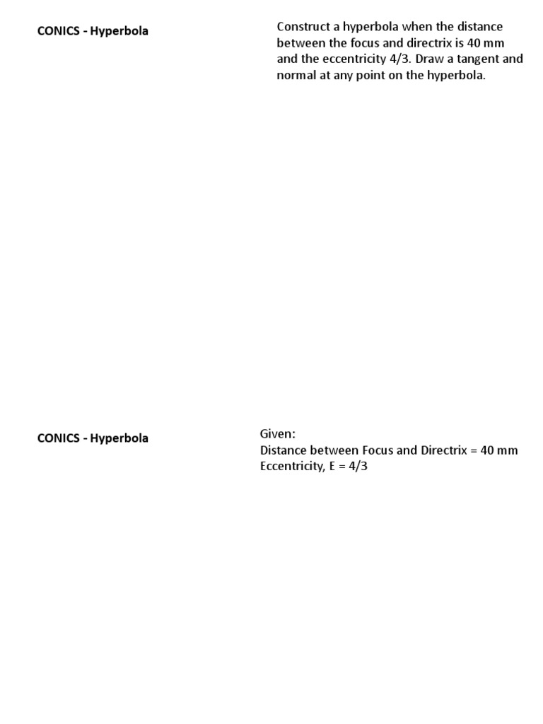 01 Conics Q08 Steps PDF | PDF | Geometric Shapes | Geometric Objects