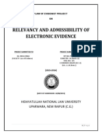 Rules On Electronic Evidence | PDF | Affidavit | Evidence (Law)