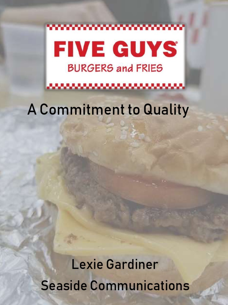 Prs 441 Blueprint | PDF | Hamburgers | Marketing