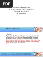 Contoh CPPT Perawat dan Penulisan SOAP | PDF