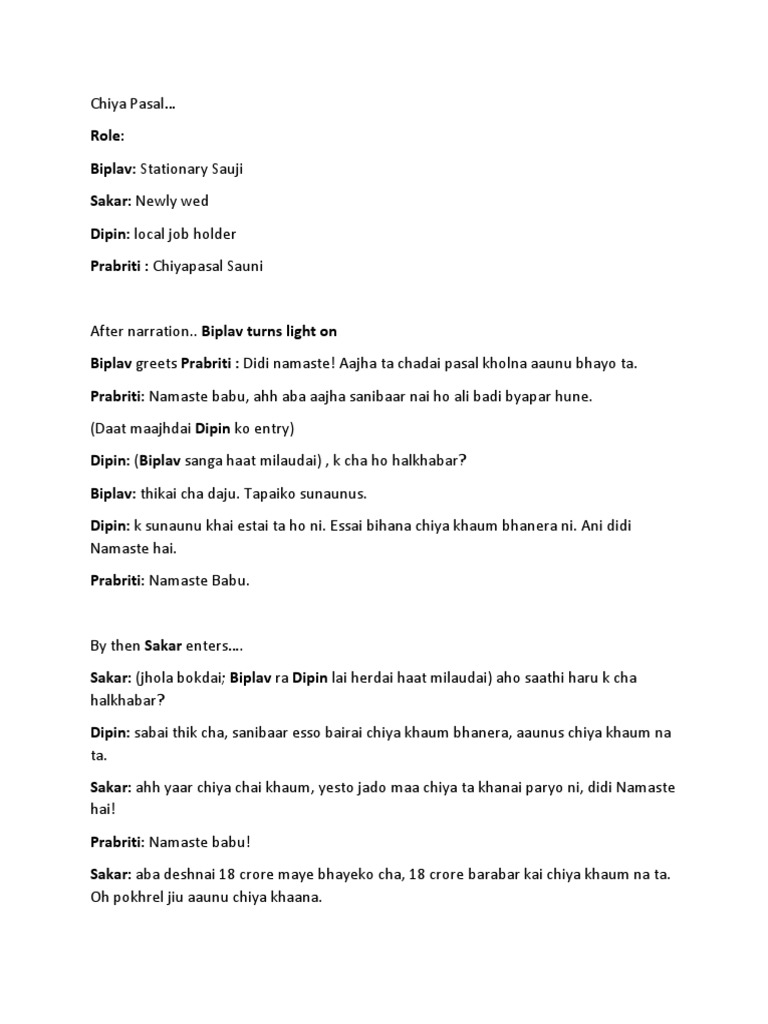 Chiya Pasal | PDF | Violence | Business