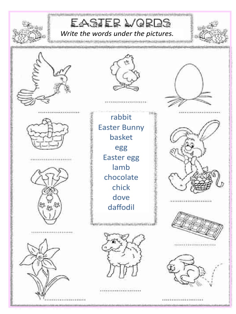 Easter Symbols - Handout | PDF | Christian Festivals And Holy Days | March Observances
