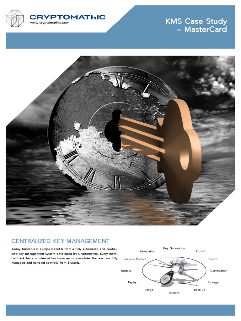 Kms Case Study - Mastercard: Centralized Key Management | PDF ...