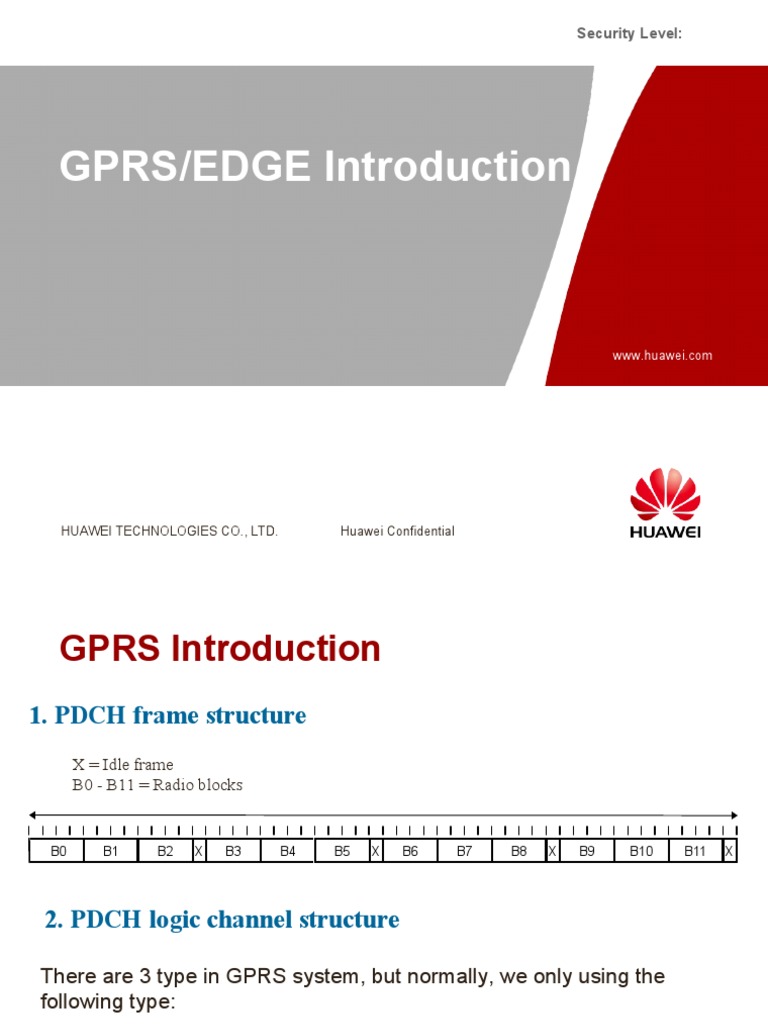 GPRS Introduction | PDF | General Packet Radio Service | Computer Data