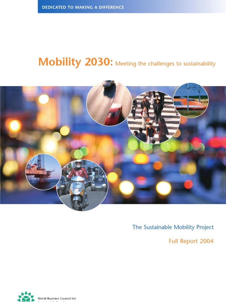 Mobility Full | PDF | Transport | Sustainability