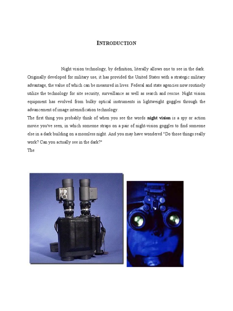 Introduction | PDF | Infrared | Light