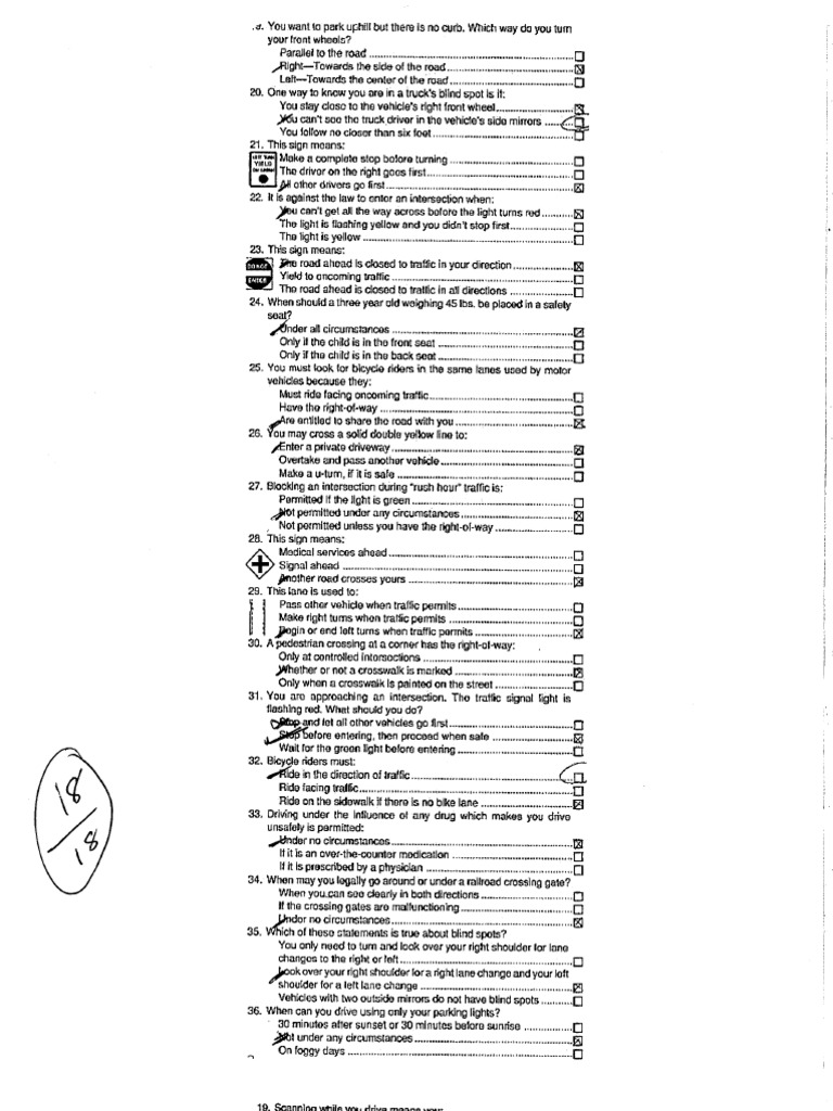 DMV | PDF | Pedestrian Crossing | Traffic