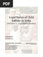Project On Child Labour - Business Studies Class 12 | PDF | Child ...