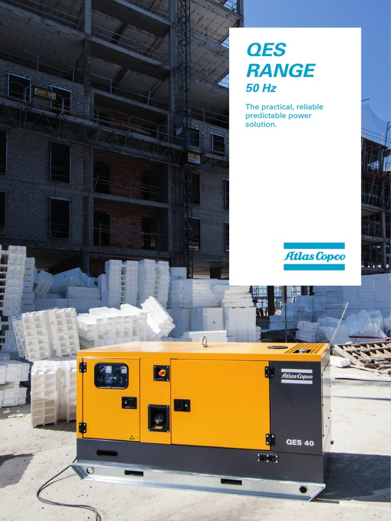 Qes Range 50 HZ Construction | PDF | Trailer (Vehicle) | Electric Generator