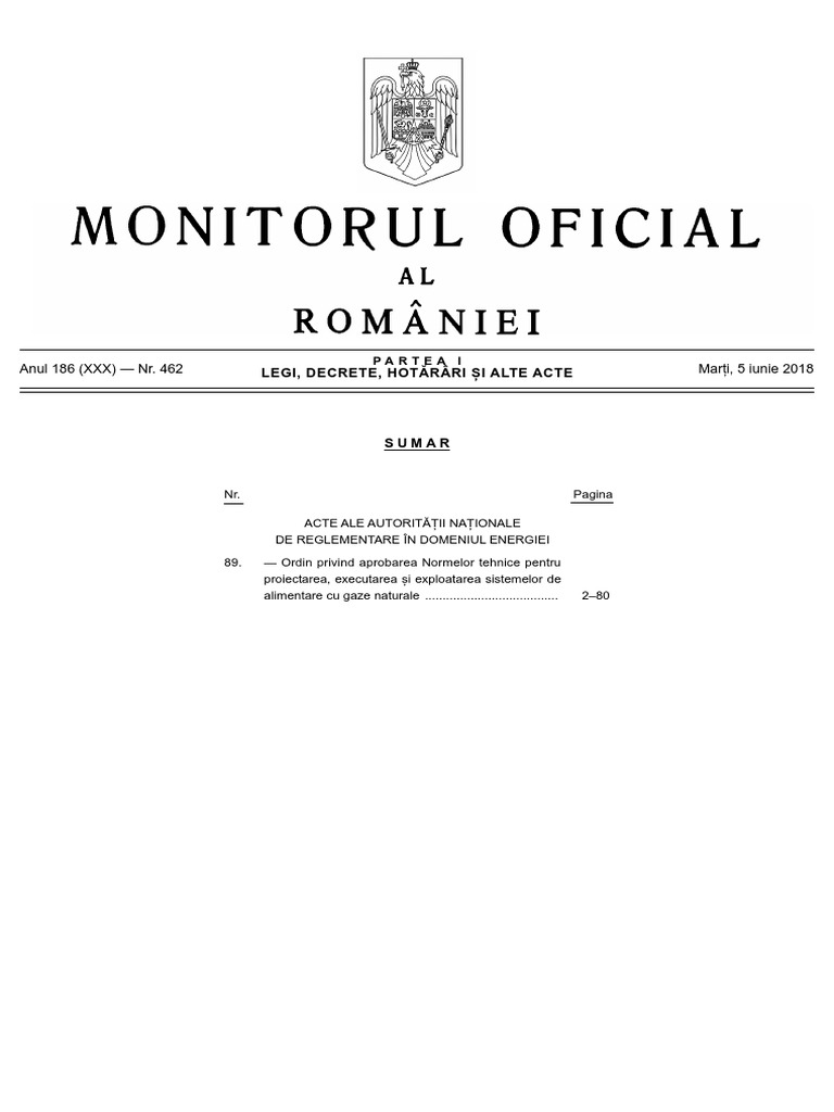 NTPEE 2018 Ordin ANRE 89 2018 PDF | PDF