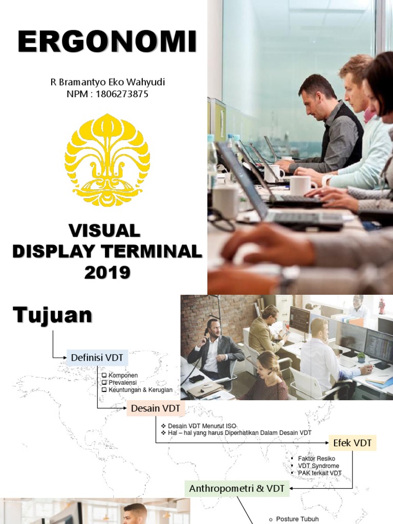 Ergonomi Visual Display Terminal Rev1 | PDF