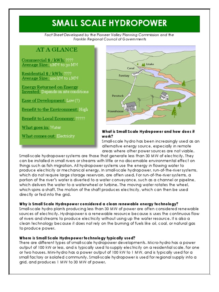 Hydro Facts | PDF | Hydroelectricity | Natural Environment