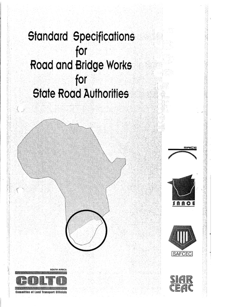 COLTO | PDF | Road Surface | Road